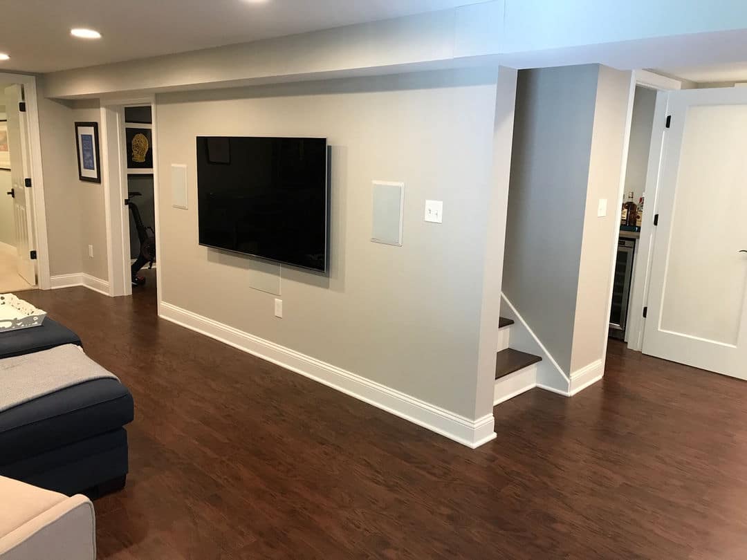 Custom Basement Bathroom Install | Better Built Basements